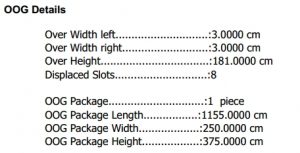 【OOG FLAT RACK】’s Processes and Notices – San Logistics Limited